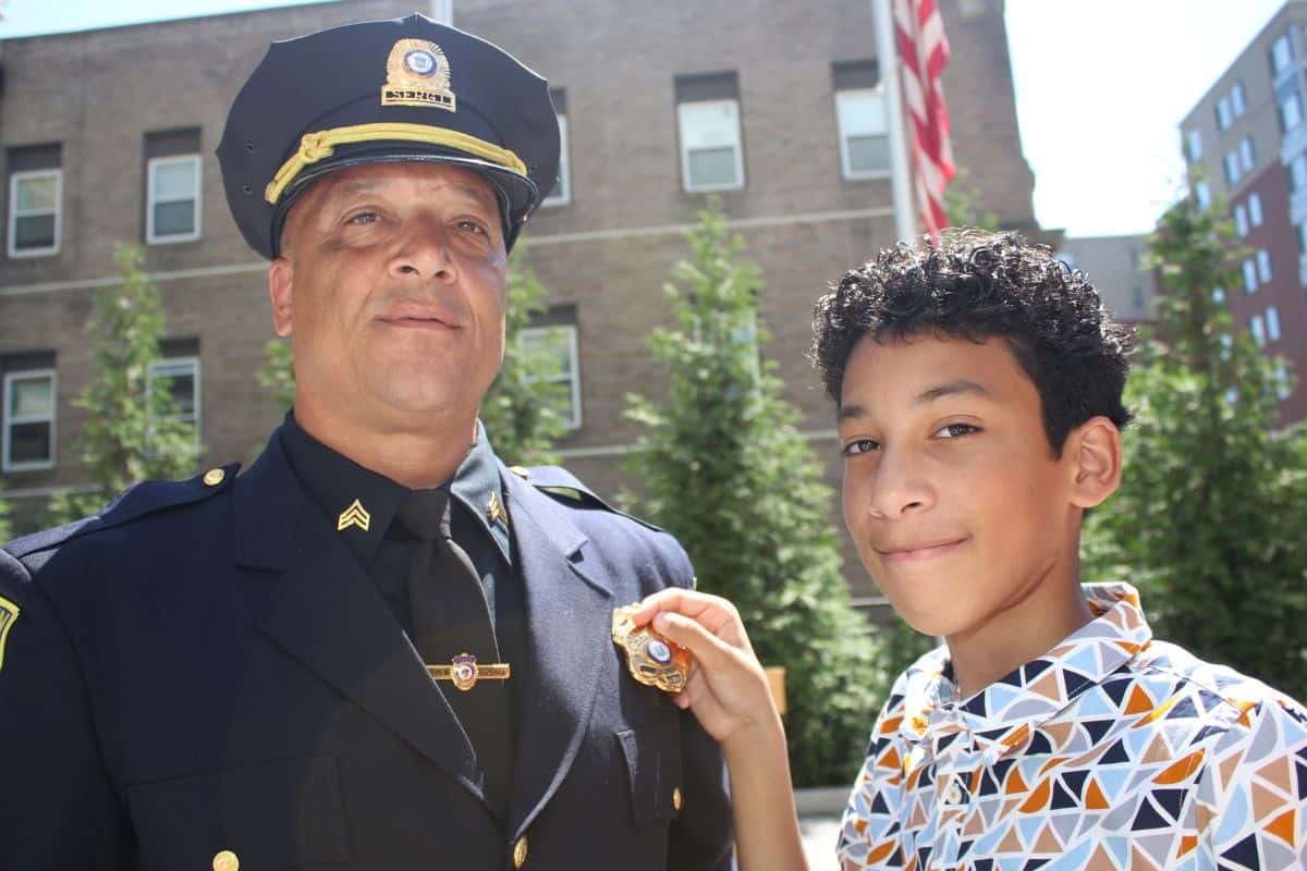 Police Chief, Captain, Lieutenant and Sergeant take oaths of office ...
