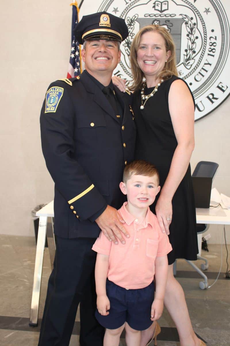 Police Chief, Captain, Lieutenant and Sergeant take oaths of office ...