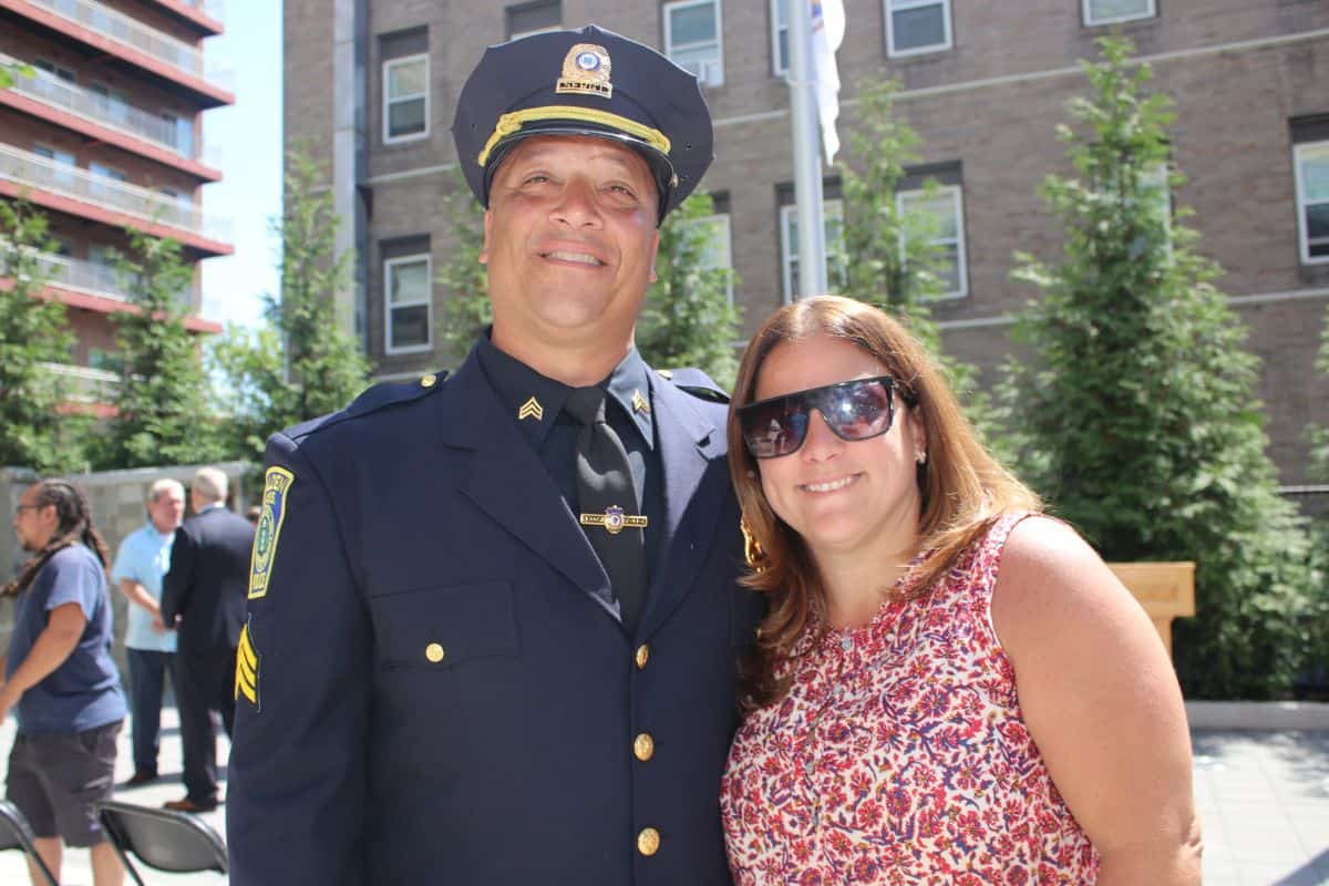 Police Chief, Captain, Lieutenant and Sergeant take oaths of office ...