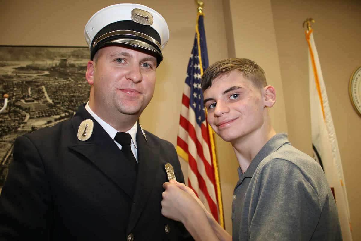 Deputy Fire Chief, Fire Captain and Fire Lieutenant sworn in - Advocate ...