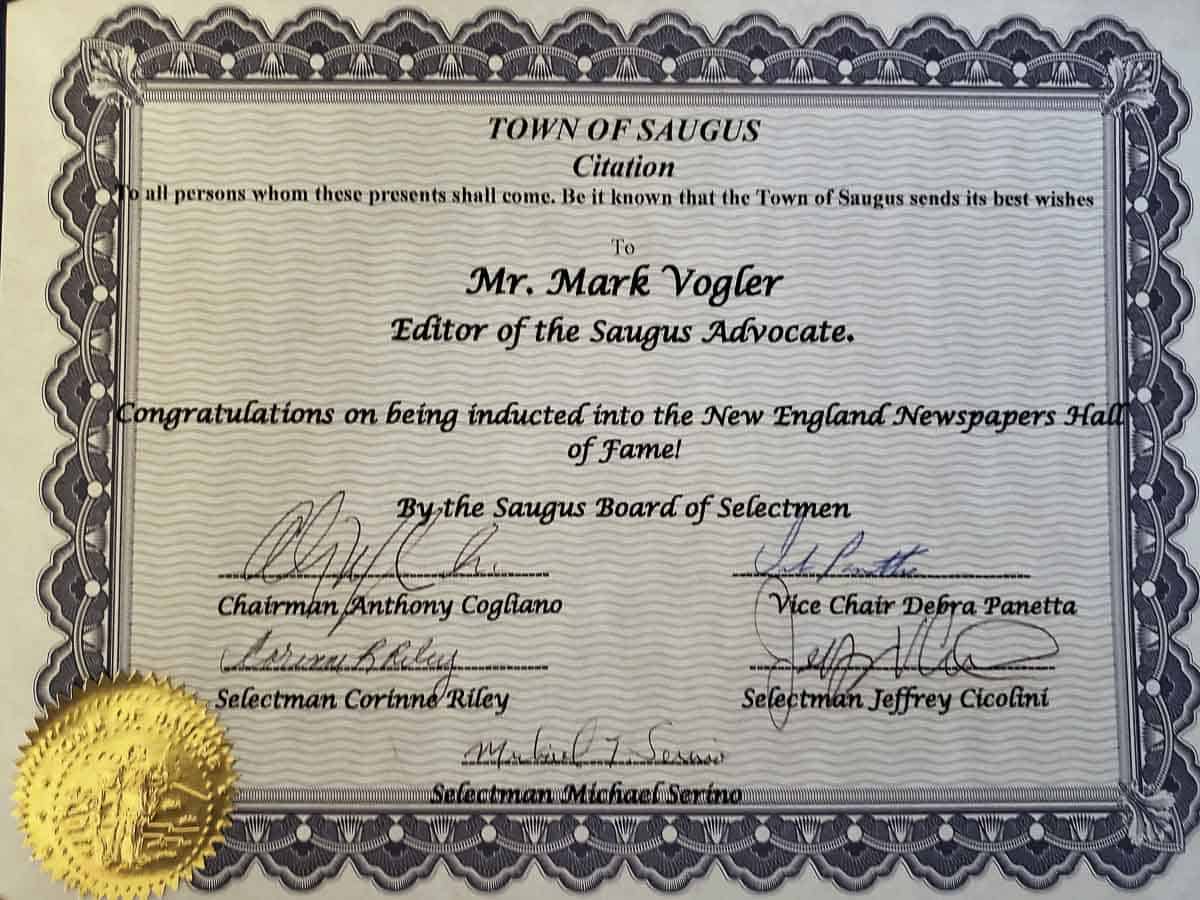 A Commendation for Journalistic Excellence - Advocate News